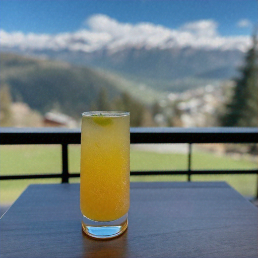 Alpine Soar, Refreshing twist on classic equal-parts cocktails