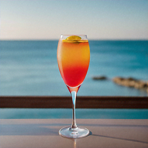 Amalfi Sunset, Refreshing Italian sunset cocktail with Limoncello ...