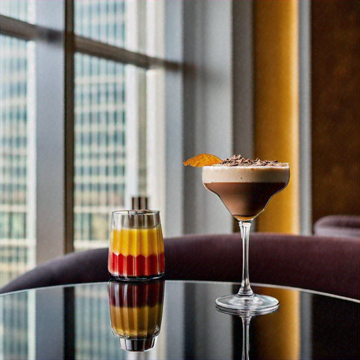 Autumn Chocolate Harvest, Cozy fall cocktail with pumpkin spice and ...