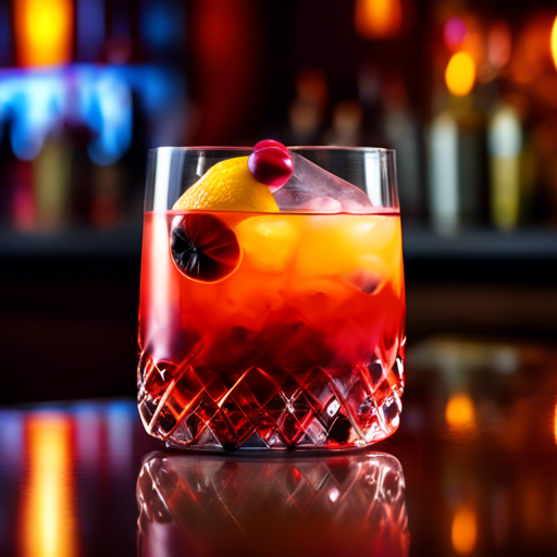 Autumn Ember Elixir, Fall cocktail with roasted spices and orchard fruits