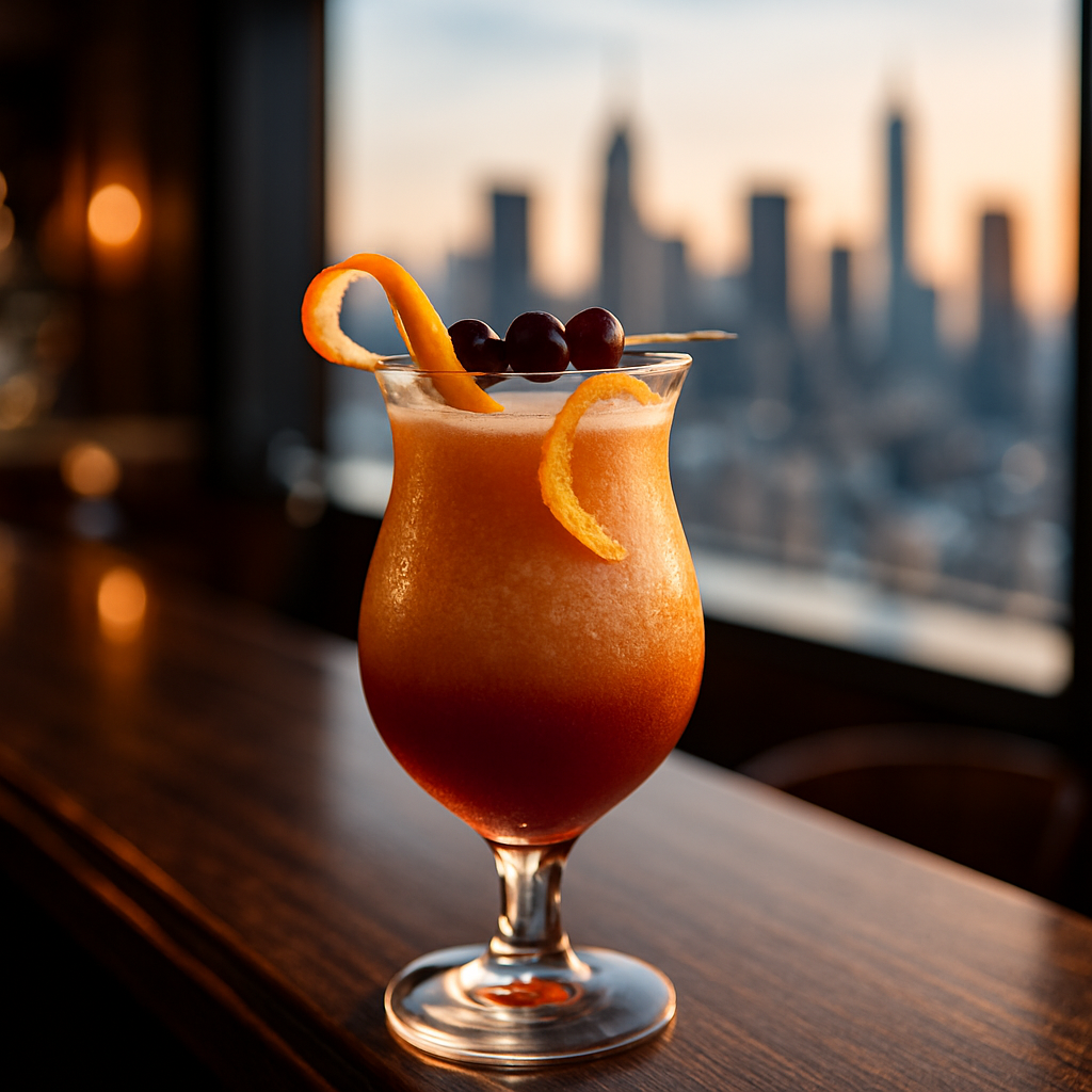 "Fall Fusion Fiesta", Captivating cocktail with apple cider, lemonade ...