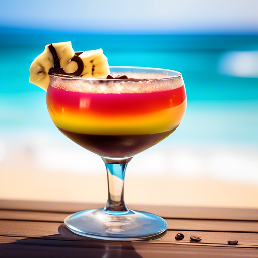 Banana Chocolate Rye Delight, Decadent banana-chocolate rye whiskey ...