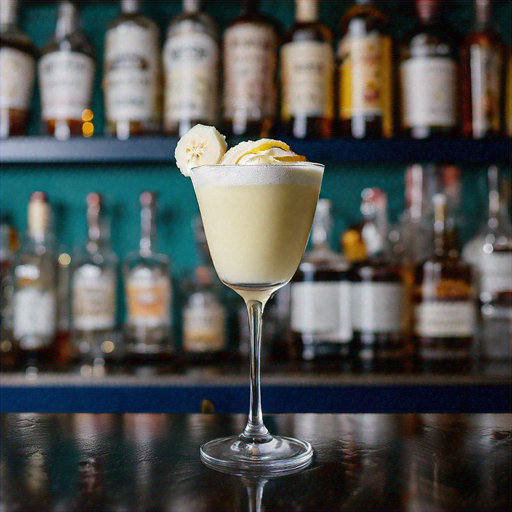 Banana Cream Dream, Smooth and creamy Banana Cream Dream cocktail