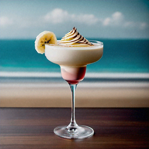 Banana Split Bliss, Banana split cocktail with banana, chocolate, and ...