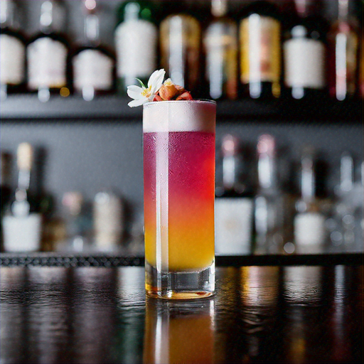 Blossom & Bloom Fizz, Elegant floral cocktail for Mother's Day brunch