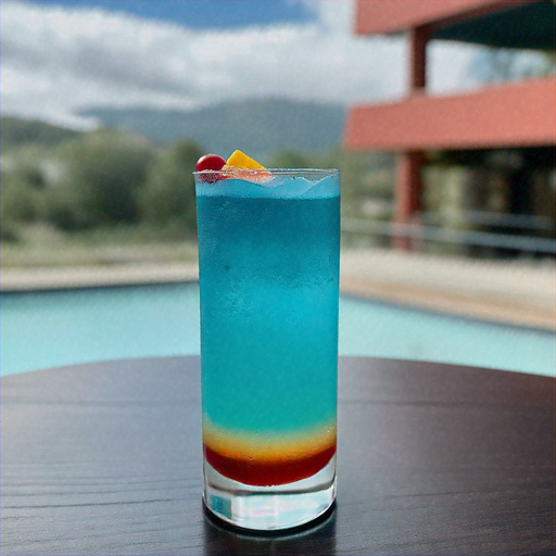 Blue Confection Elixir, Whimsical blend of sweet nostalgia in vibrant hues