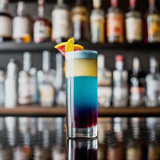 Blueberry Velvet Mirage, Rich vanilla vodka with blueberry syrup and ...