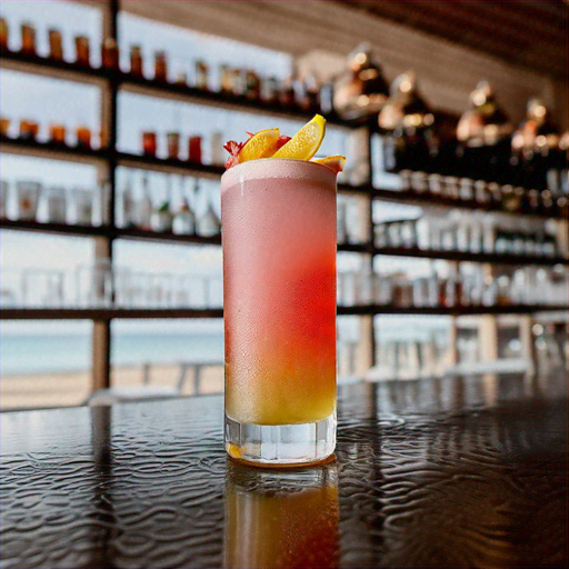 Blushing Agave Embrace, Sweet and floral Blushing Agave Embrace cocktail