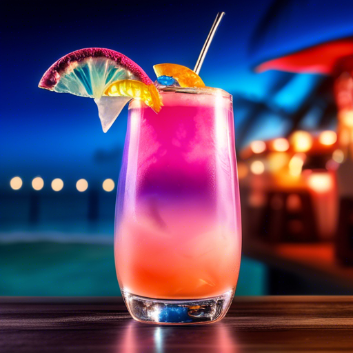 Blushing Moon, Enchanting cocktail with raspberry, lychee, and ...