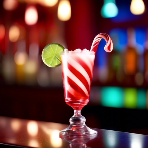 Candy Cane Cooler, Refreshing Candy Cane Cooler cocktail for holiday ...