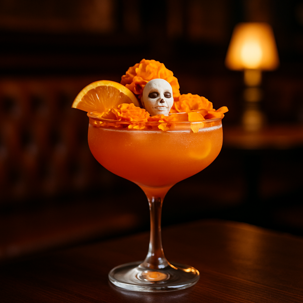 Cempasúchil Celebration Punch, Vibrant punch for Day of the Dead ...