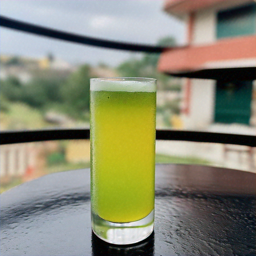 Chartreuse Fizz, Vibrant, herbal Chartreuse cocktail with refreshing ...