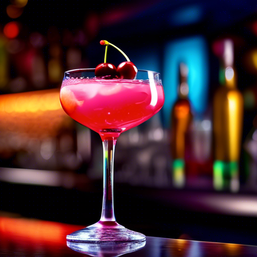 Cherry Blanc Fizz, Refreshing fusion of Cherry Blanc Fizz cocktail flavors