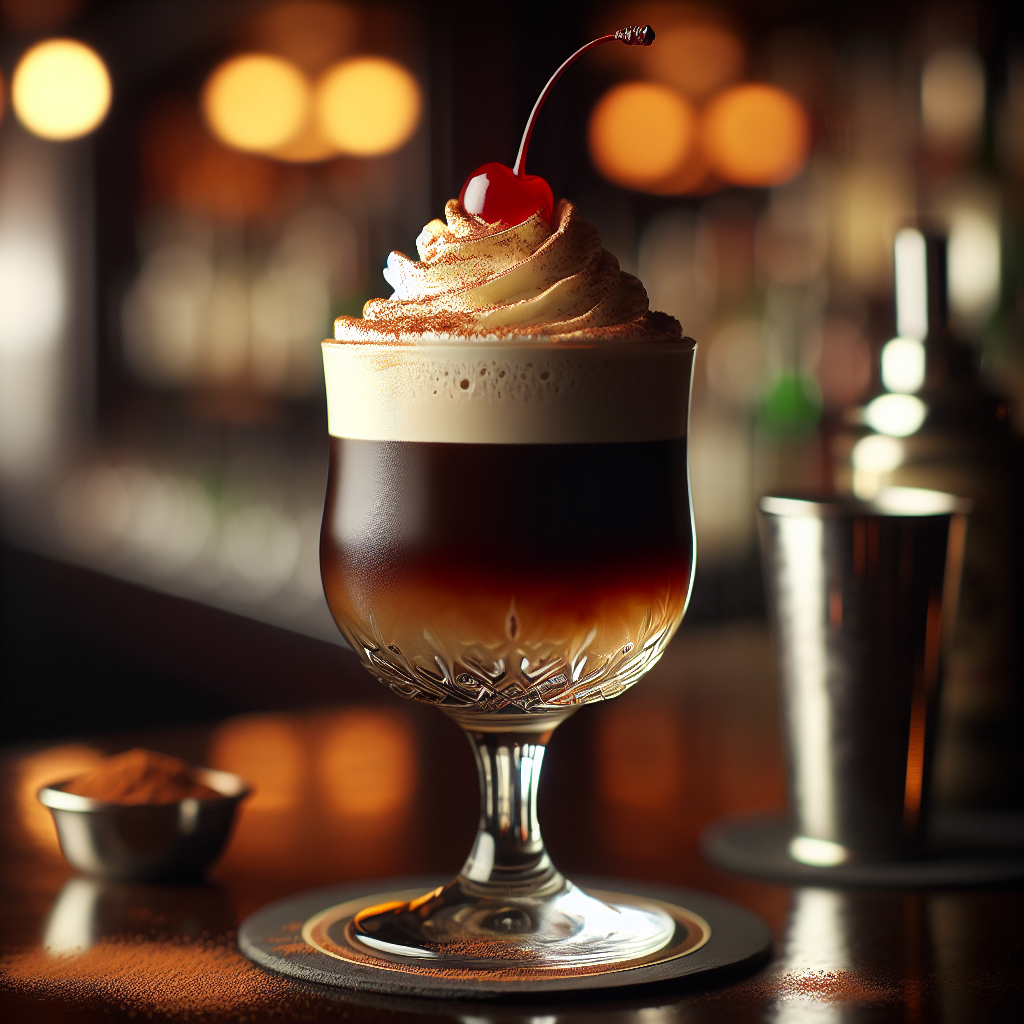 Chilly Christmas Espresso Delight, Decadent espresso cocktail with ...
