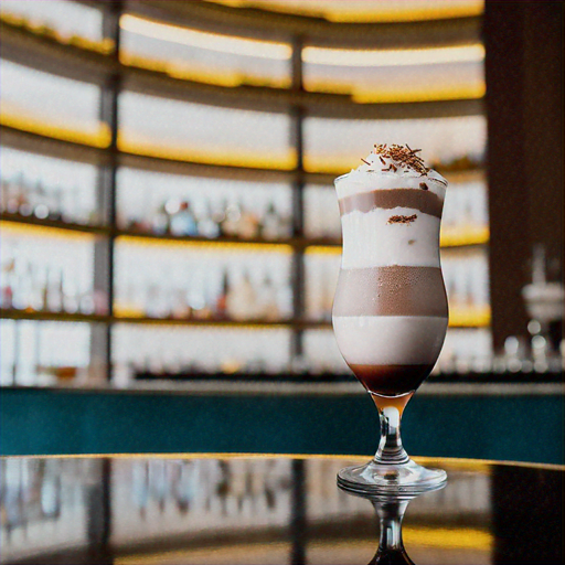 Chocolate Coconut Dream, Chocolate Coconut Dream cocktail with a hint ...