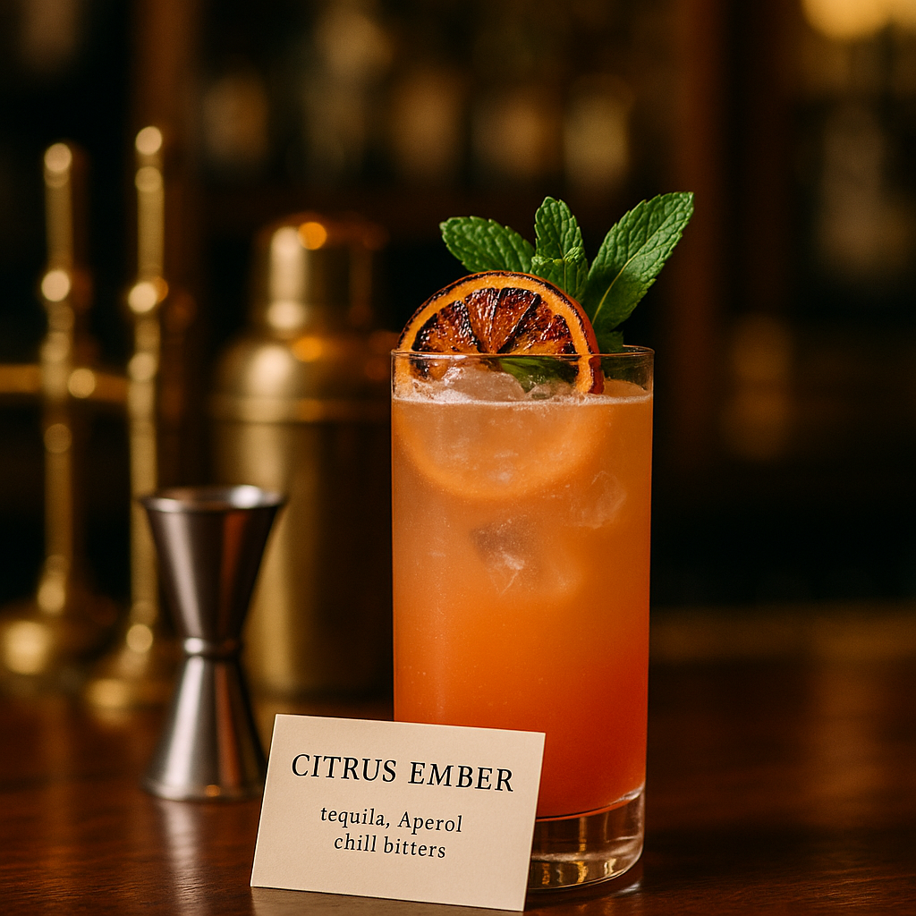 Citrus Ember, Citrus Ember: citrus zest with a hint of spice