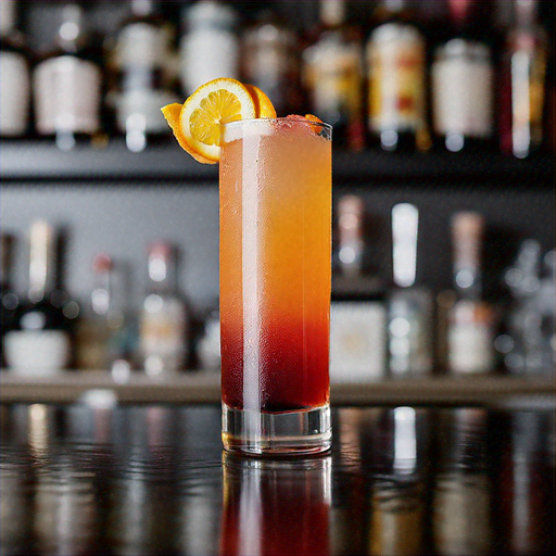 Citrus Sunset Sparkler, Refreshing citrus cocktail with Grand Marnier ...