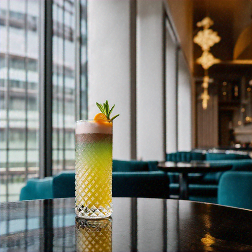 Citrus Zen Garden, Refreshing gin cocktail with botanicals and citrus ...