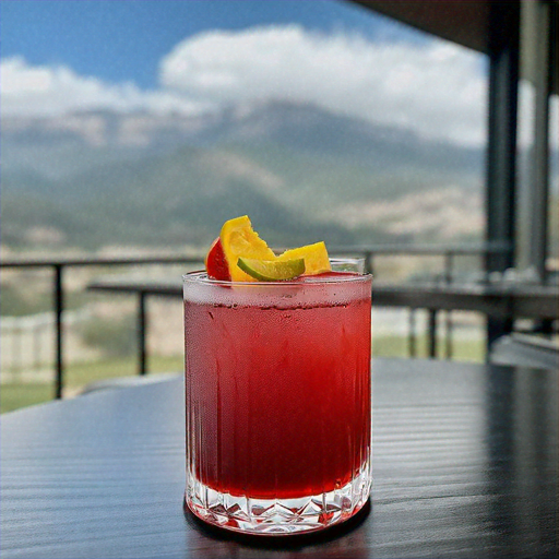 Crimson Heatwave, Sweet and spicy Crimson Heatwave cocktail