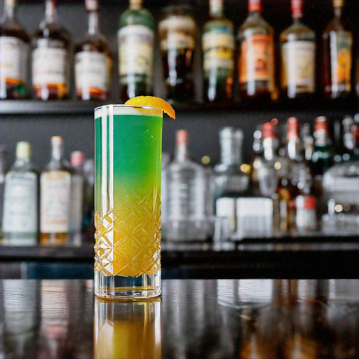 Cuban Zen Elixir, Vibrant, refreshing cocktail with Green Chartreuse ...