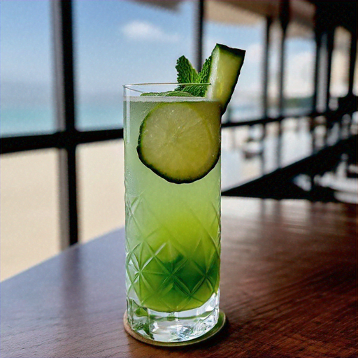 Cucumber Zephyr, Refreshing gin cocktail with cucumber, mint, and ...