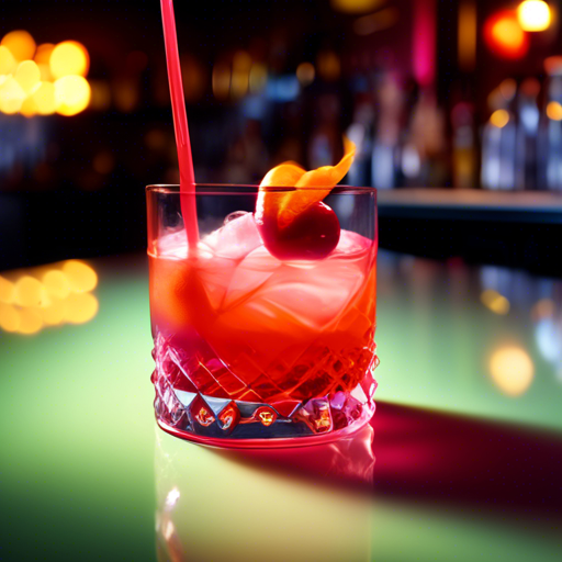 Cupid's Elixir, Romantic gin cocktail for Valentine's Day