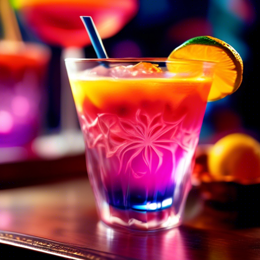 Desert Bloom Elixir, Vibrant and aromatic cocktail inspired by ...