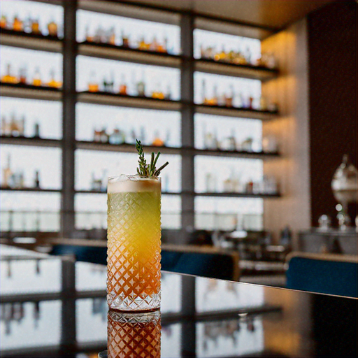 Desert Whisper, Exquisite Southwestern cocktail with tequila, thyme ...