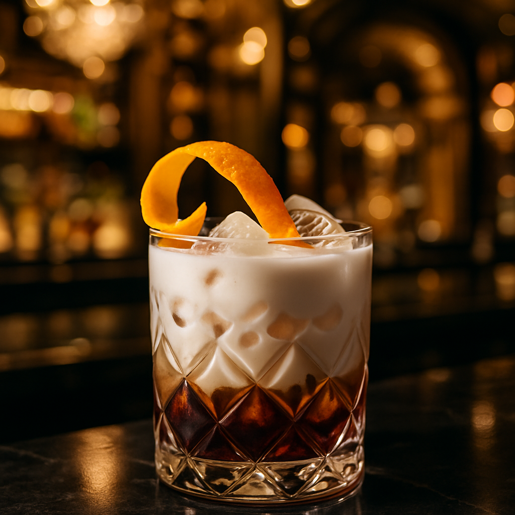 Dr. Southern Cream Delight, Unique cocktail with Southern Comfort, Dr ...