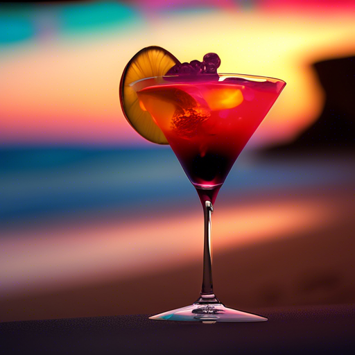 Eclipse Elixir, Sophisticated cocktail with citrus, herbs, and botanicals