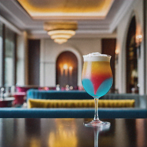 Electric Worm Boost, Vibrant collision of sour and sweet energy cocktail