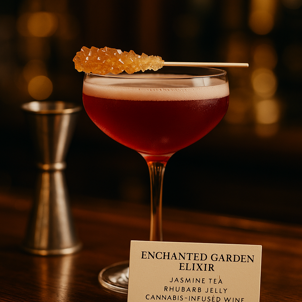 Enchanted Garden Elixir, Enchanted Garden Elixir with jasmine tea ...