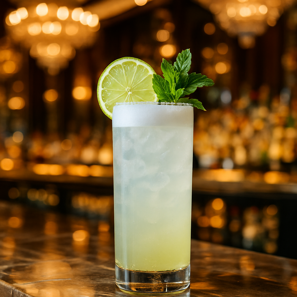 Energized Cactus Cooler, Smoky mezcal cocktail with lime, triple sec ...