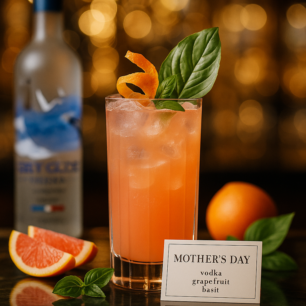 Eternal Grace, Balanced cocktail for Mother's Day brunch