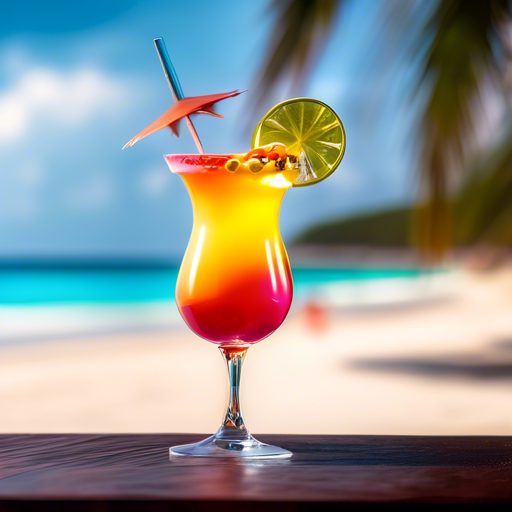 Eternal Sunrise, Innovative tequila cocktail symbolizing enduring love