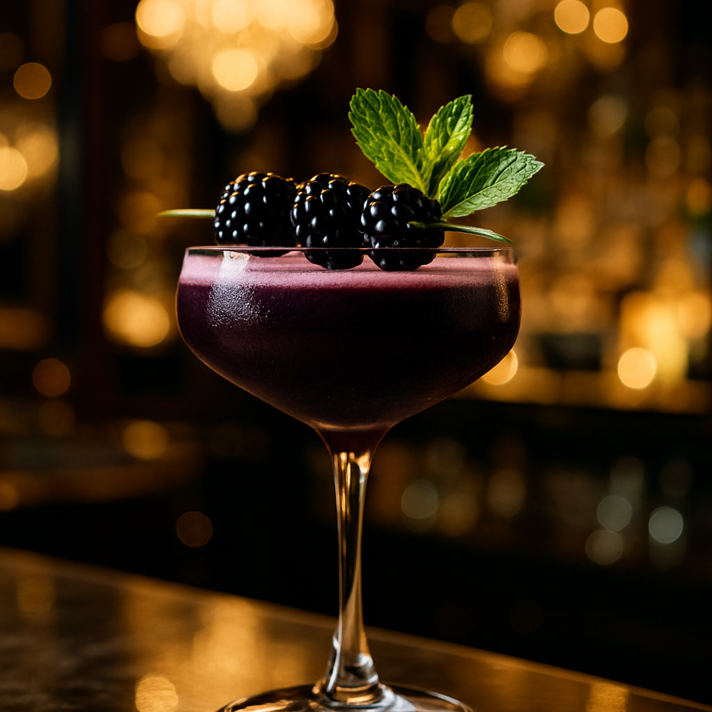 Euphoria Noir, Bold, sophisticated cocktail with absinthe, black rum ...