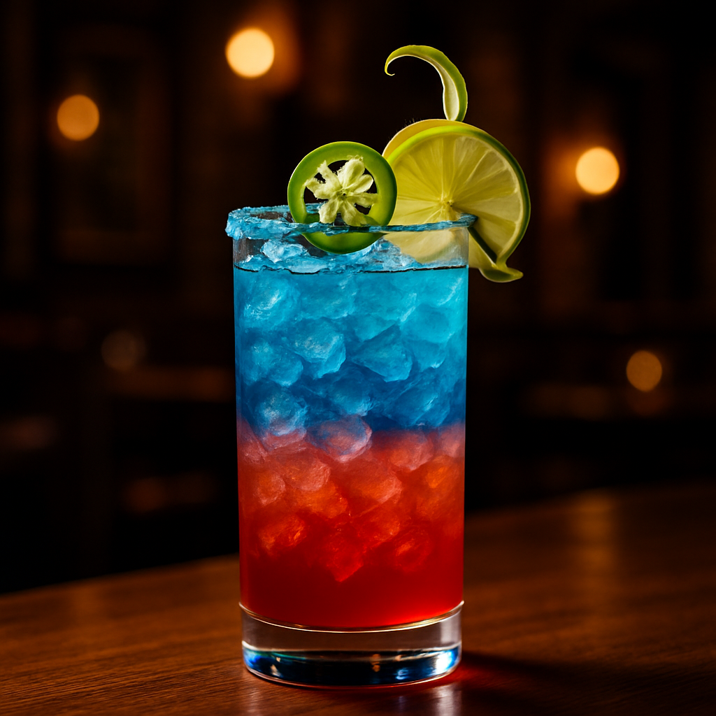Fire & Ice Elixir, Spicy and cool Fire & Ice Elixir cocktail