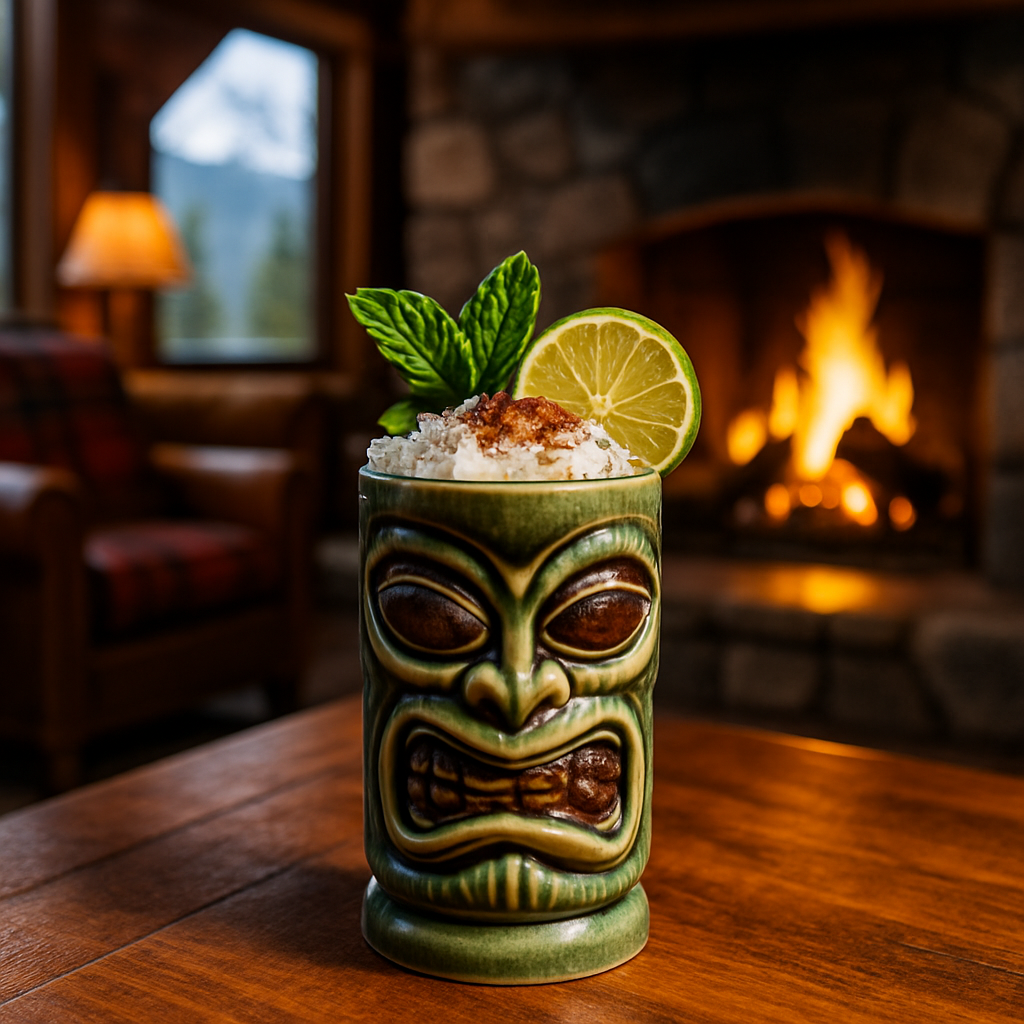 Fire & Ice Tiki Twist, Adventurous tiki cocktail with bold, balanced ...