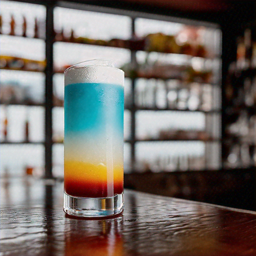 Frostbite Reverie, Winter wonderland cocktail with white rum, winter ...