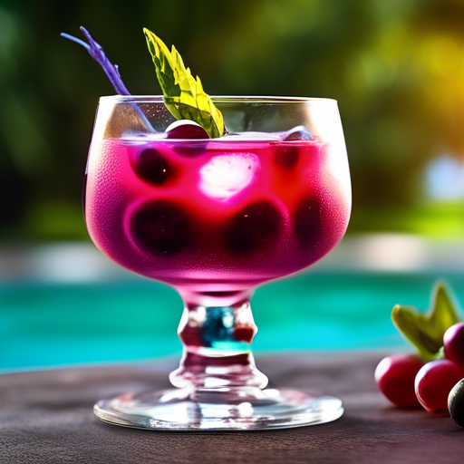 Genever Berry Harmony, Refreshing and aromatic cocktail with Bessen ...