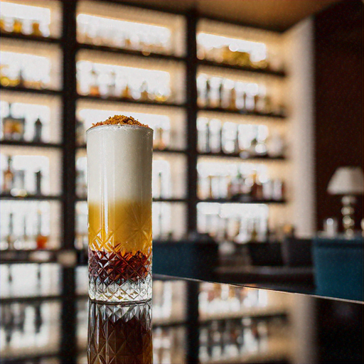 Golden Twilight Elixir, Sophisticated fusion of hojicha, oat milk, and ...