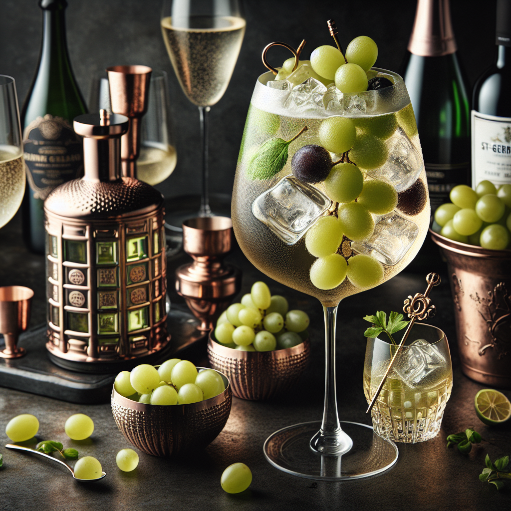 Grape & Bloom Sparkler, Floral elegance and fruity freshness in a ...