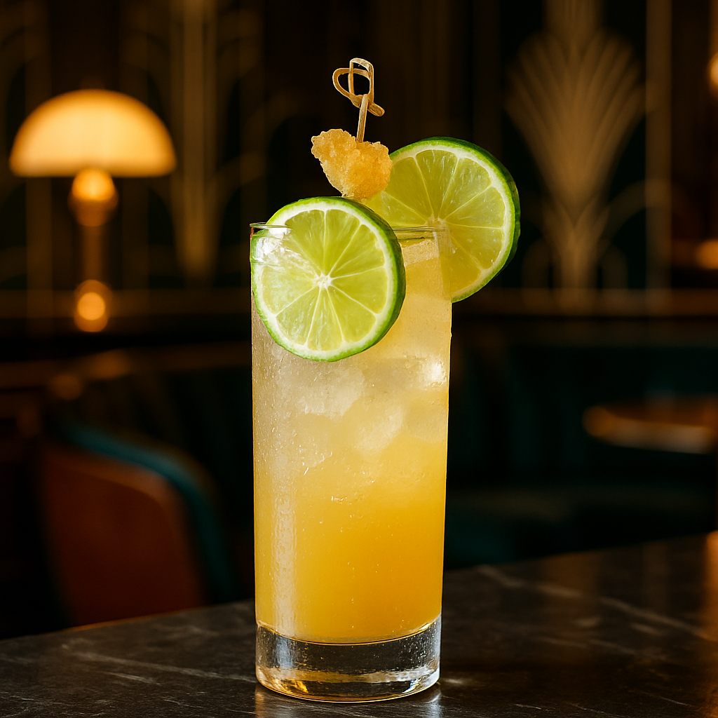 Island Storm Collins, Tropical twist on classic Tom Collins with Sailor ...