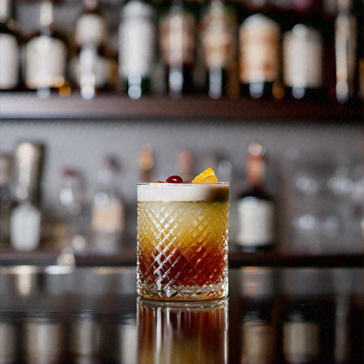 Jazz Age Reverie, Opulent cocktail inspired by The Great Gatsby era