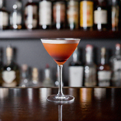 Jazz Muse Martini, Vibrant 1920s jazz-inspired martini with vodka ...