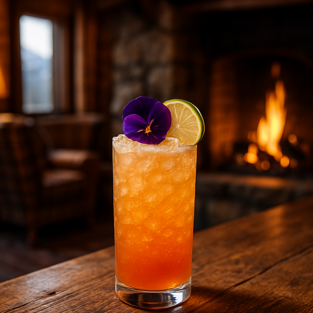 Lolla Pulse, Vibrant cocktail embodying Lollapalooza's essence