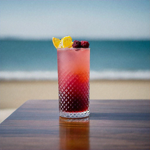 Maine Berry Breeze, Refreshing coastal cocktail with berries, citrus ...