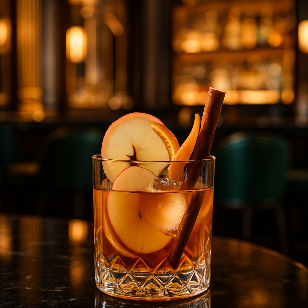 Maple Orchard Old Fashioned, Cozy fall twist on Old Fashioned with ...