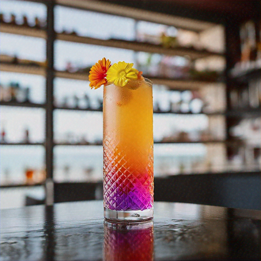 May Blossom Spritz, Refreshing cocktail embodying essence of spring