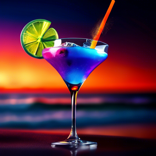 Midnight Alchemy, Sweet and spicy Midnight Alchemy cocktail